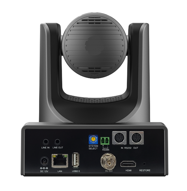 4K PTZ Camera with 3G-SDI,HDMI,USB and IP,20X Optical Zoom
